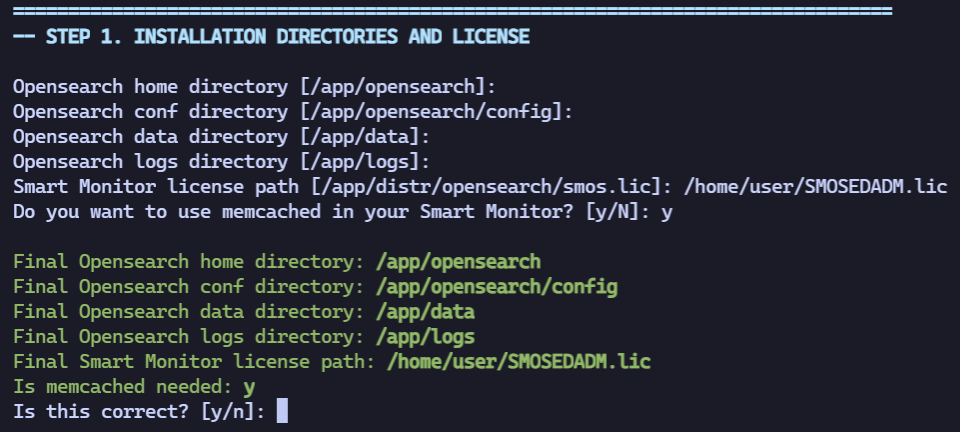 Установка OpenSearch и Smart Monitor | Документация | Smart Monitor